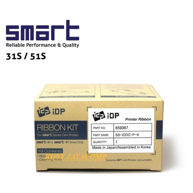 Jual IDP RIBBON KIT BLACK PRINTER SMART-51 / SMART-31 SERIES (PN ...