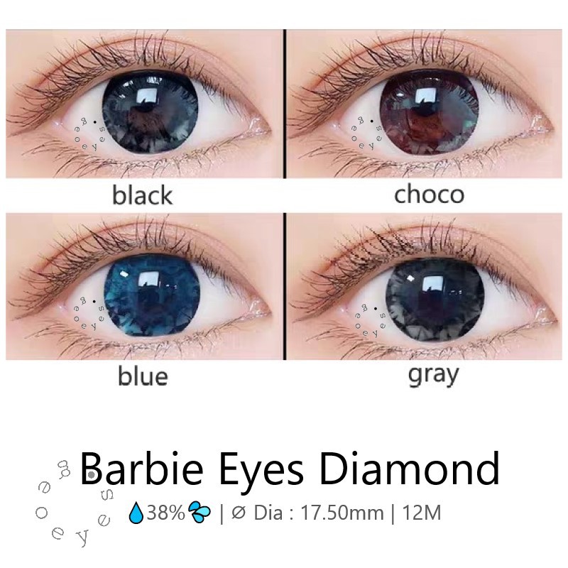Jual Softlens Barbie Eye Diamond by Baby Color | Shopee Indonesia