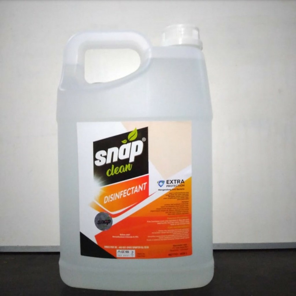 Jual Snap Clean Disinfektan Desinfektan Disinfectant 4 Liter ...