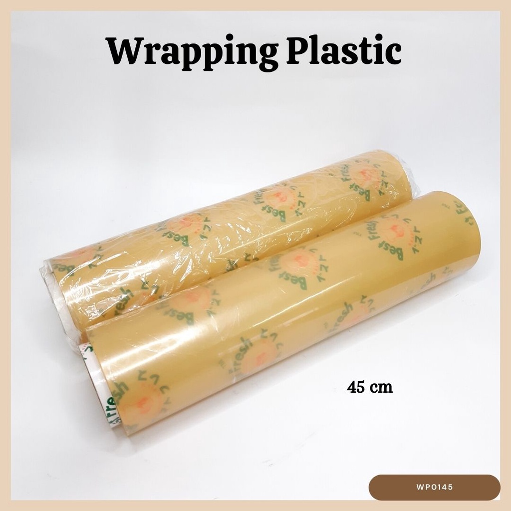 Jual Wrapping Plastic / Plastik Wrap Best Fresh 45 CM / WP0145 | Shopee Indonesia