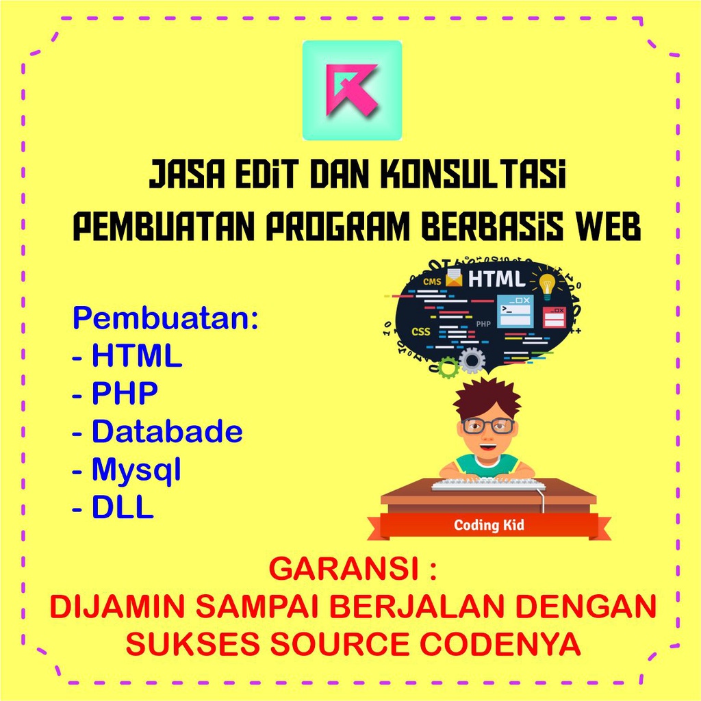 Jual Jasa Edit dan Konsultasi Source Coding Berbasis Web | Shopee Indonesia