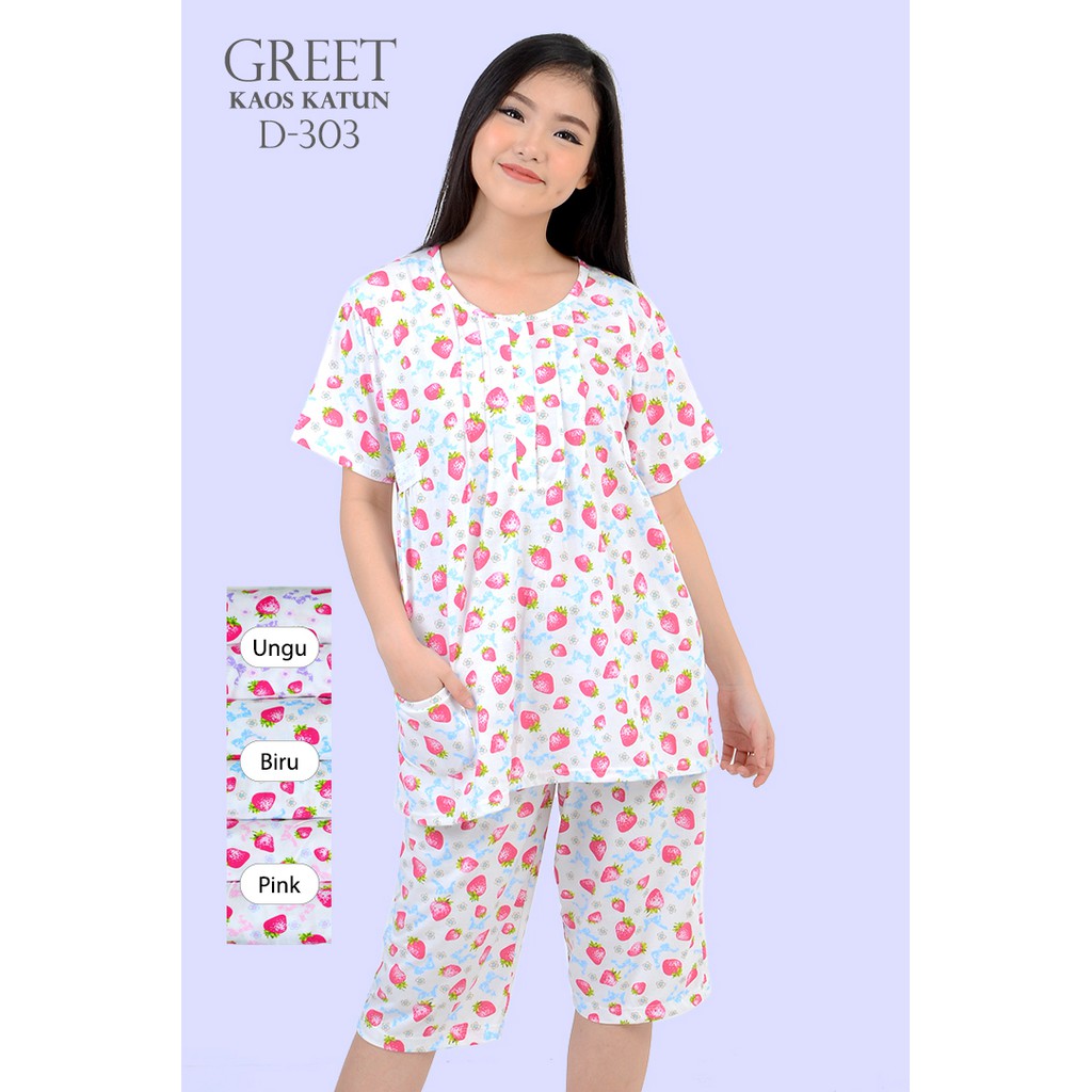 Jual GREET NIGHT WEAR - Baju Tidur Model : D-303 / BD | Shopee Indonesia