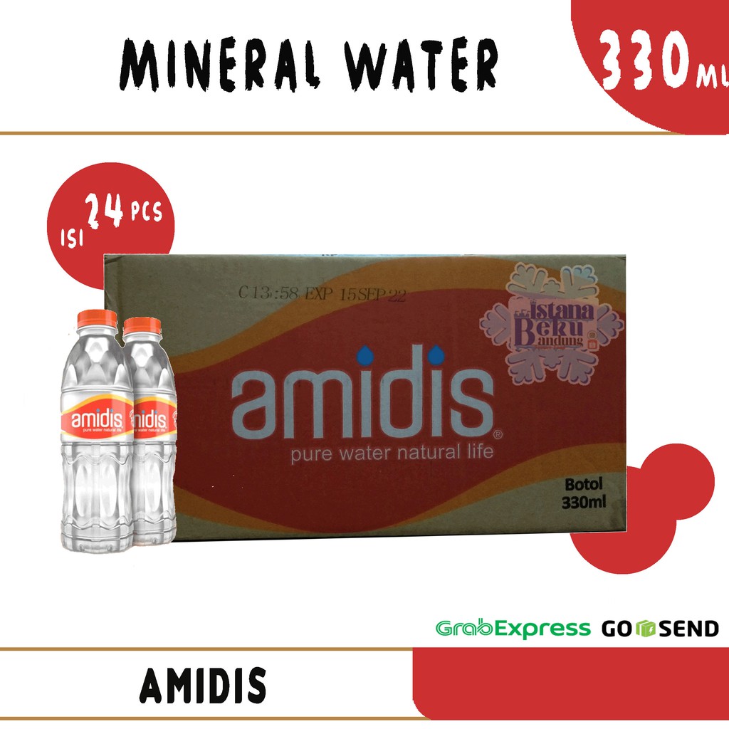 Jual Amidis Botol 330ml isi 24 botol (1 Karton) | Shopee Indonesia