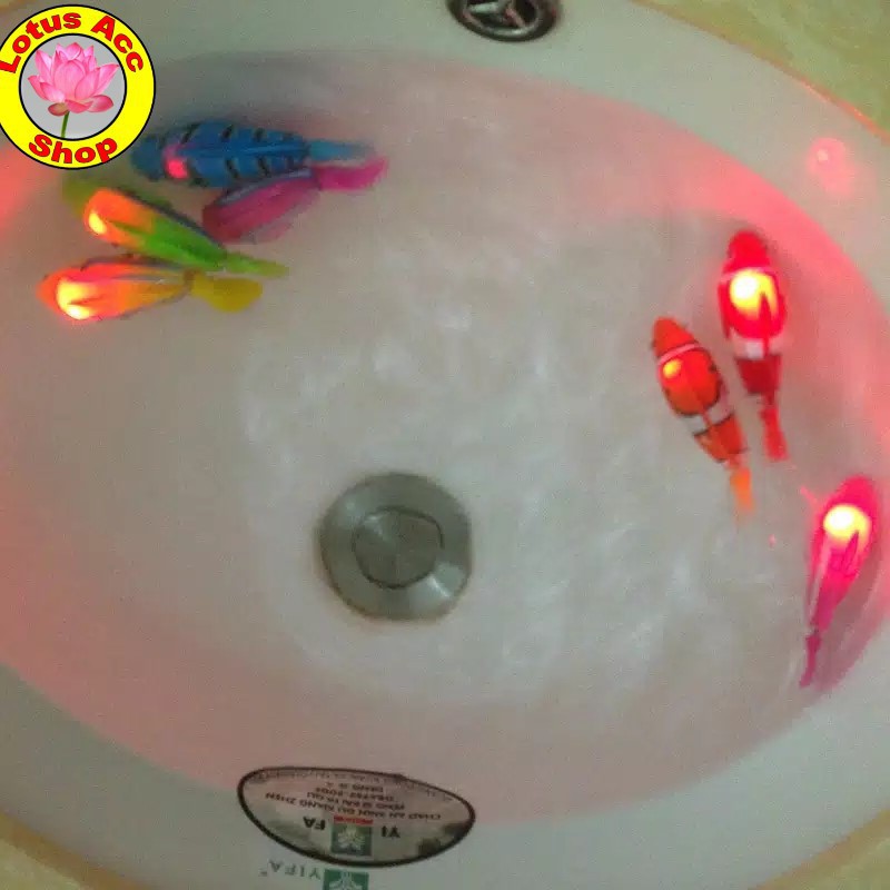 Jual mainan anak robot ikan berenang di air pakai baterai / robot ikan ...