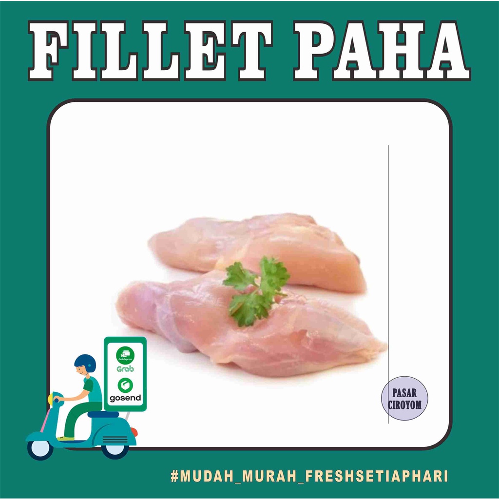 Jual FILLET PAHA AYAM FRESH MURAH BANDUNG | Shopee Indonesia