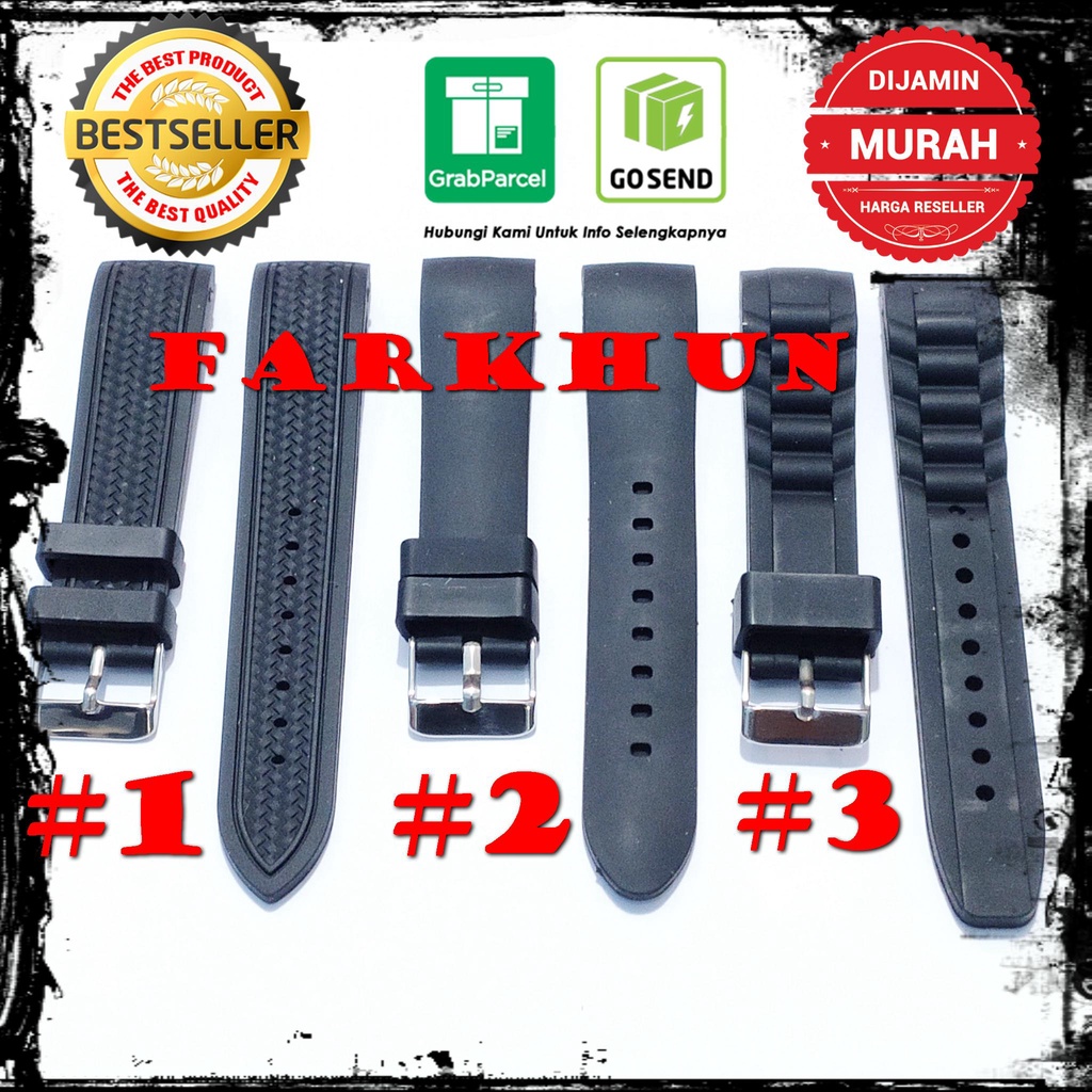 Jual CAKEPPP STRAP ROLEX CURVED 20MM HITAM BAND TALI JAM TANGAN KALEP ...