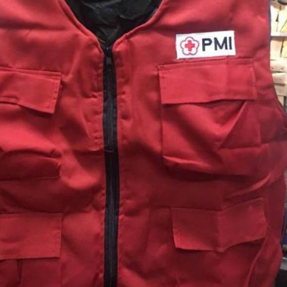 Jual Rompi pmi wira warna merah#rompi pmr merah#rompi pmi wira#rompi ...