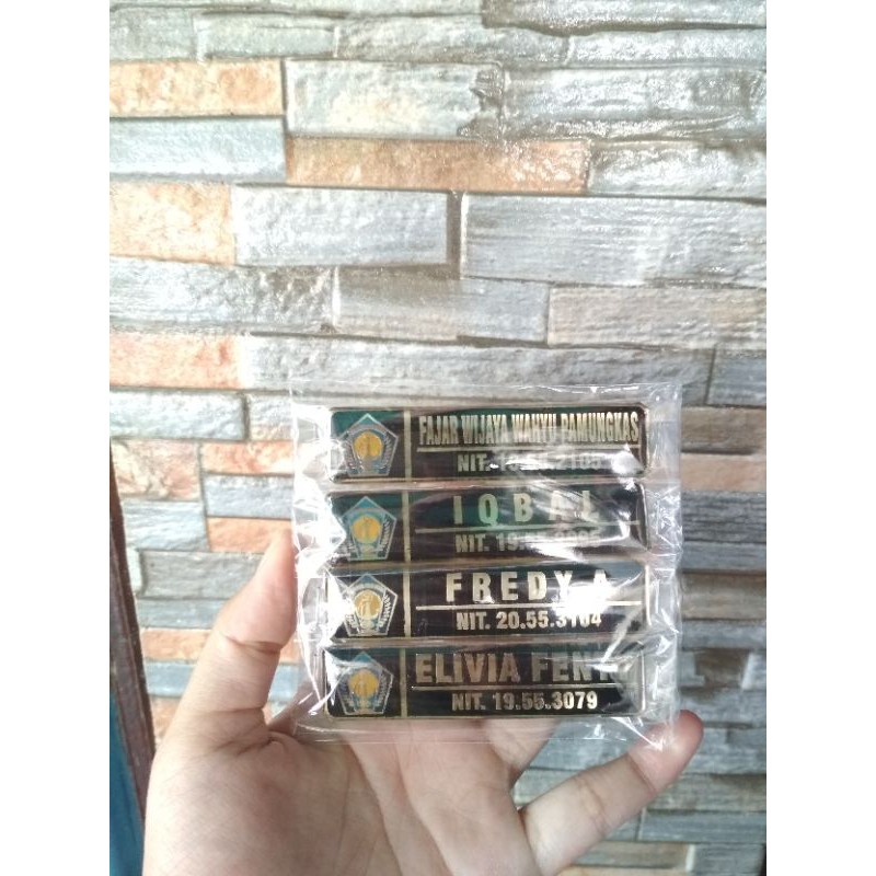 Jual PAPAN NAMA CUSTOM / NAMETAG / PAPAN NAMA GRAFIR | Shopee Indonesia