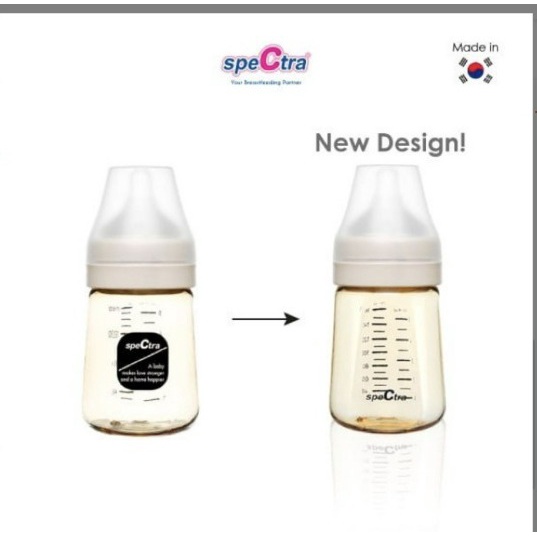Jual Botol susu PPSU Model Baru - Lama / Spectra PPSU Baby Bottle | Shopee Indonesia