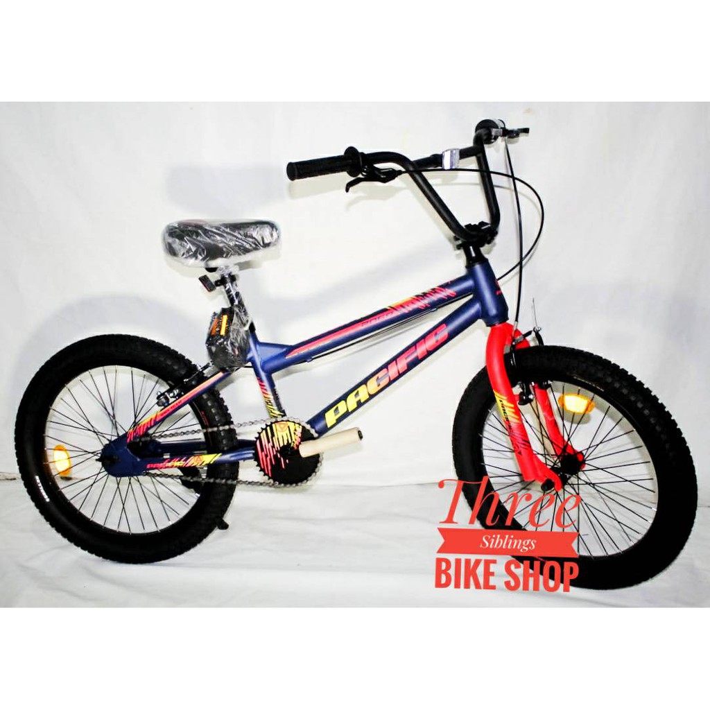 Jual SEPEDA BMX PACIFIC 2068 ROTOR 20 INCH WARNA BLUE RED | Shopee ...