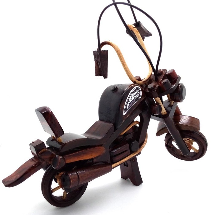 Jual Miniatur Motor Harley Davidson Kayu 22x16x4 cm | Shopee Indonesia