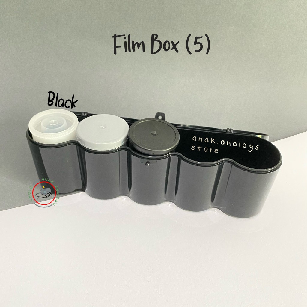 Jual 35mm Film Case Black or White - 5 Rolls | Shopee Indonesia