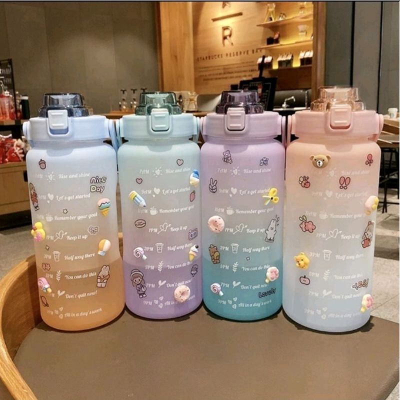 Jual BOTOL VILAR 2 LITER / BOTOL TIME 2 LITER / BOTOL RAINBOW 2 LITER ...