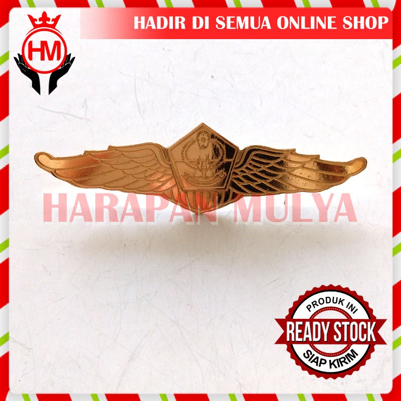 Jual Lencana Wing Pramuka Saka Wira Kartika - Wing Pin Pramuka - HM ...