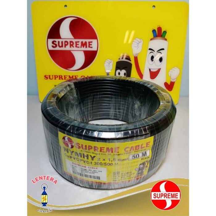 Jual KABEL SUPREME NYYHY 2X1.5 50 METER (NYMHY) | Shopee Indonesia
