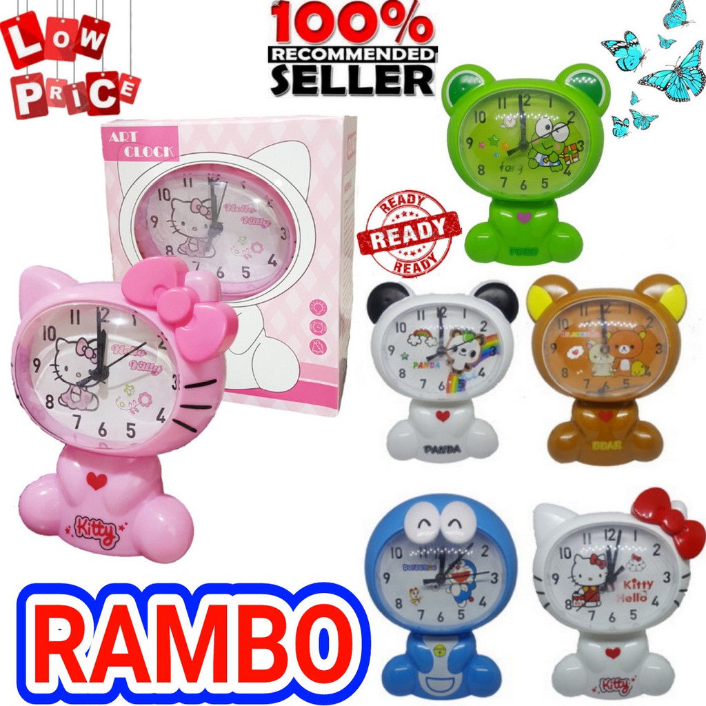 Jual JAM BEKER KARAKTER BK21 / JAM WEKER JUMBO FULL BODY KARAKTER SR ...