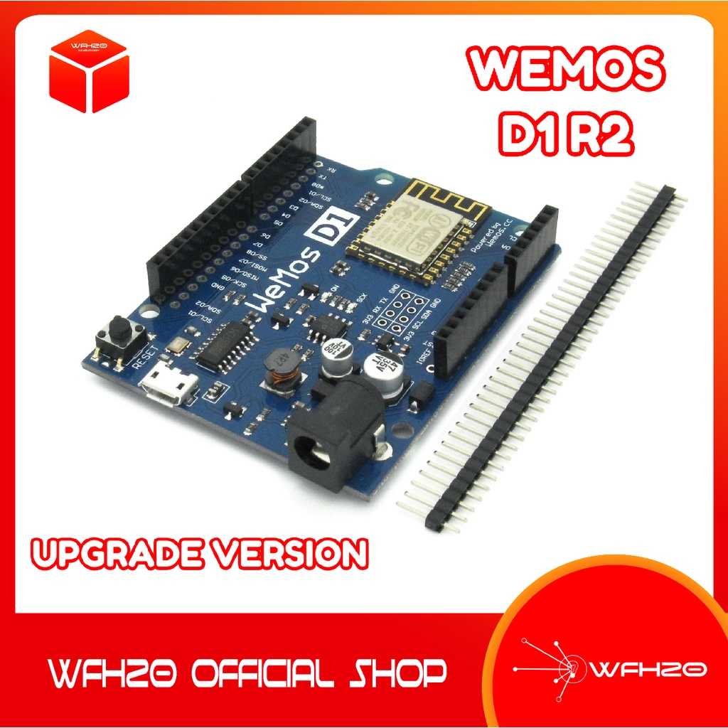 Jual WeMos D1 R2 WiFi Development Board Based ESP8266 ESP-12 Upgrade ...