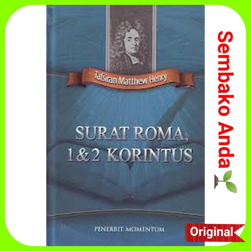 Jual N) Romans, 1 & 2 Corinthians Letters. Interpretation of Bible ...