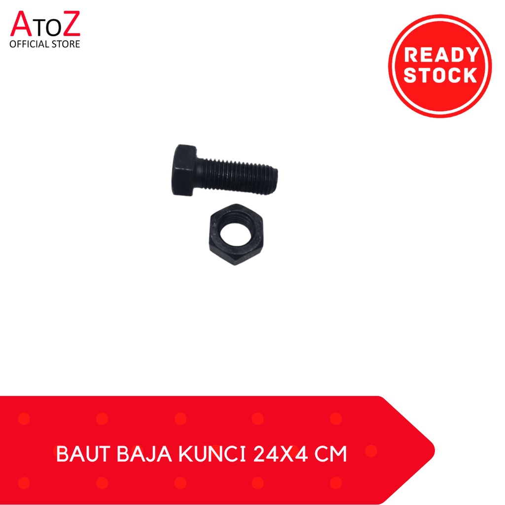 Jual BAUT BAJA KUNCI 24X4 CM | Shopee Indonesia