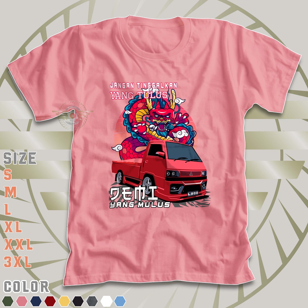 Jual KAOS PICKUP L300 TULUS DEMI MULUS | Baju Truk Mobil Pick Up Colt ...