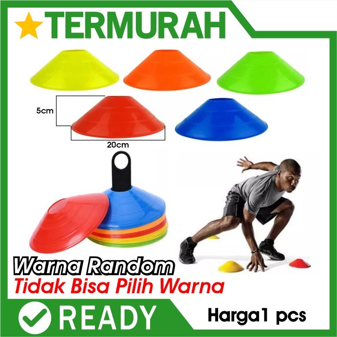 Jual Cone Mangkuk Olahraga Latihan Kun Mangkok Marker Sports futsal ...