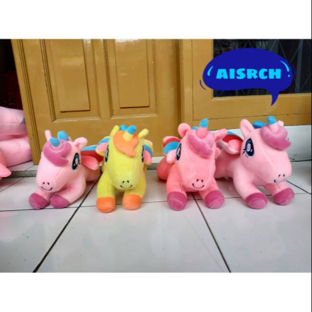 Jual boneka unicorn/boneka kuda poni/ kuda poni/ little pony/ my little ...