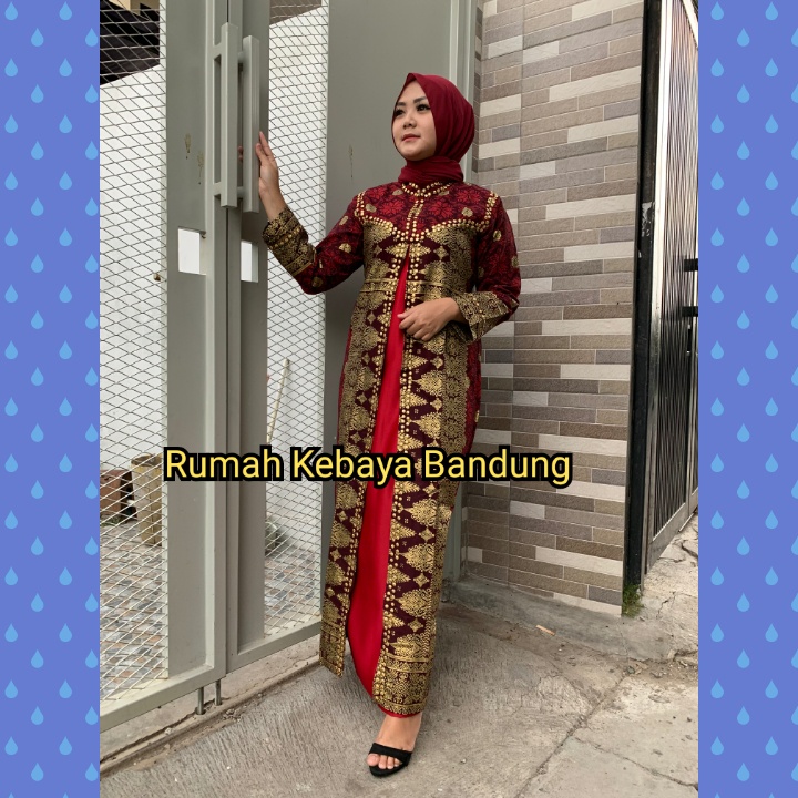 Jual MARISA GAMIS SONGKET PALEMBANG BATIK JUPRI ADA KEMEJA COUPLE DAN ...