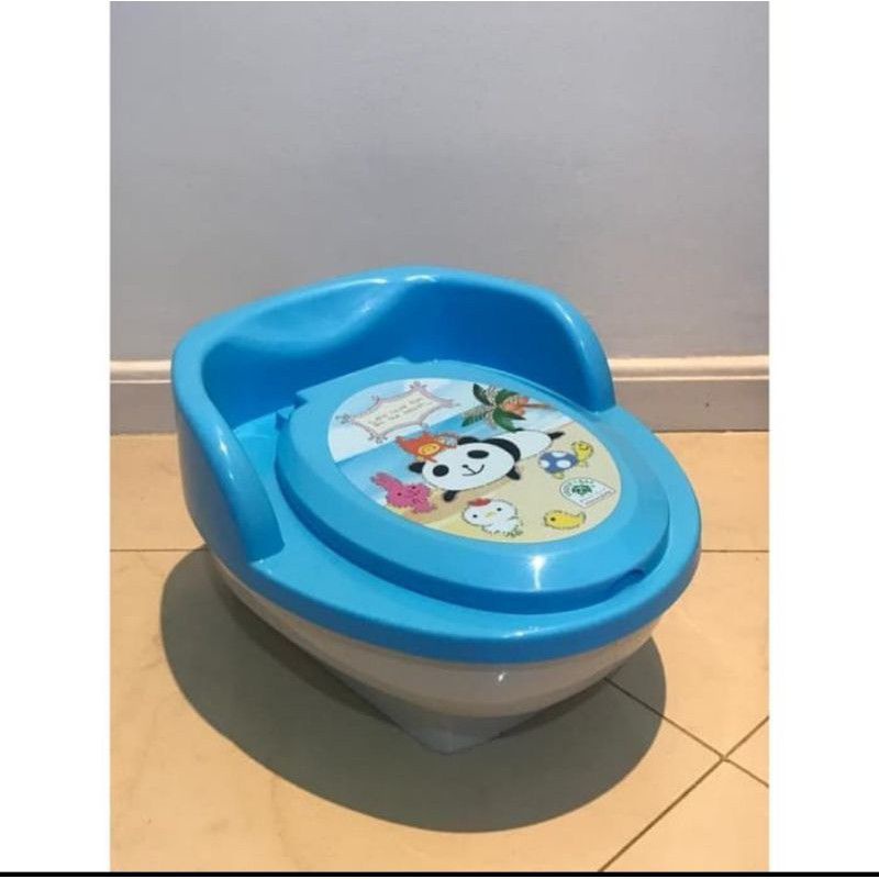 Jual pispot duduk anak warna biru | Shopee Indonesia
