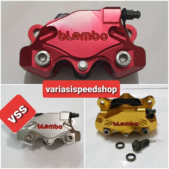 Jual Kaliper Blembo nssn 2 Piston Universal Murah | Shopee Indonesia