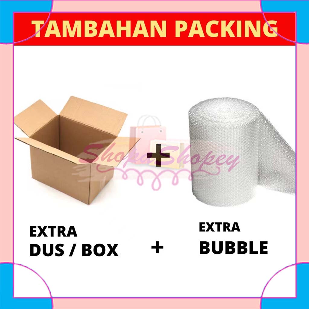 Jual EXTRA PACKING DUS DAN BUBBLE WRAP | Shopee Indonesia