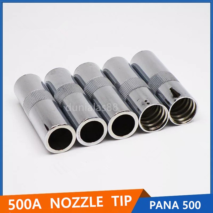Jual 5PCS Nozzle Nosel Nozel Panasonic 500A Mig Welding Torch Mesin Las ...