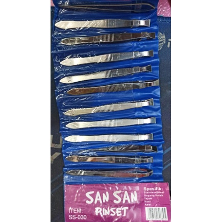 Jual Pinset stainless san san (1 pcs) | Shopee Indonesia