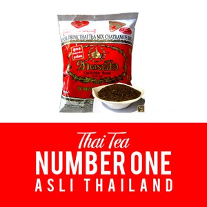 Jual Packing original red Thai Tea Number One Chatramue Brand ASLI ...