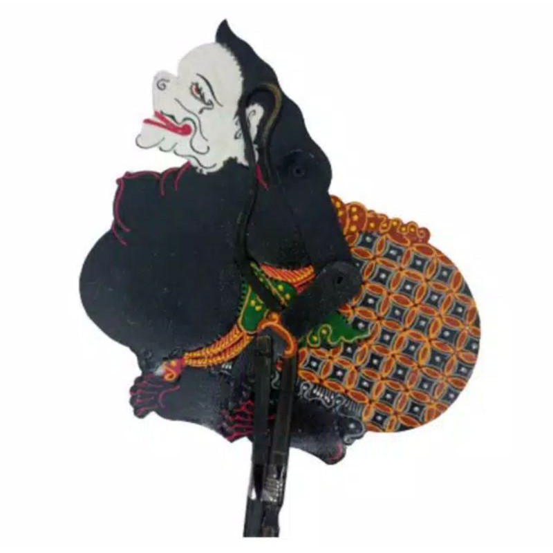 Jual SOUVENIR KERAJINAN WAYANG KULIT SEMAR MINI CAPERAN SUPER HALUS ...