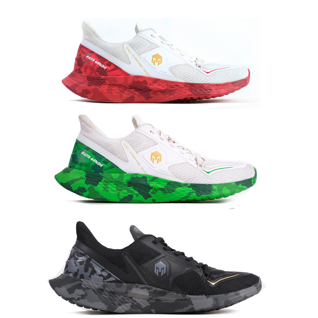 Jual SEPATU MILLS OMEGA GARUDA EDITION ORIGINAL SEPATU LARI/RUNNING ...