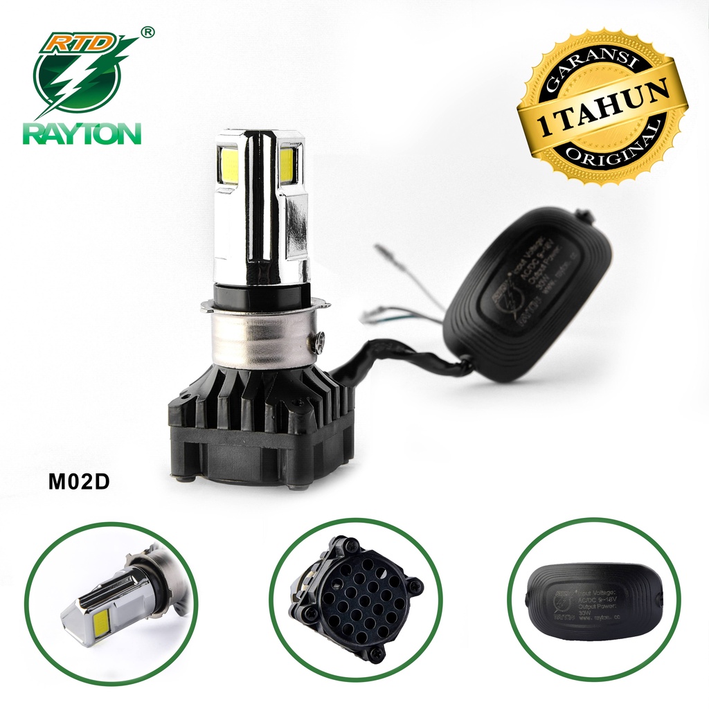 Jual Rayton Led M02D White&Ice Blue Original | Shopee Indonesia