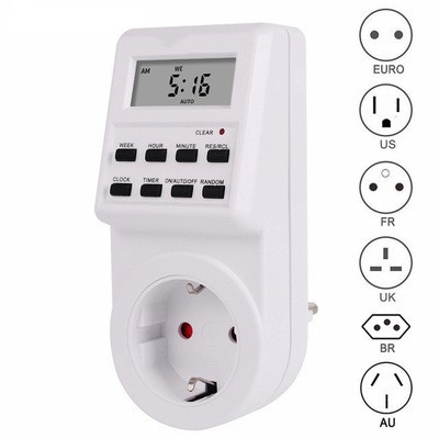 Jual Stop Kontak Timer/Digital Timer Switch/alat pengukur daya listrik ...