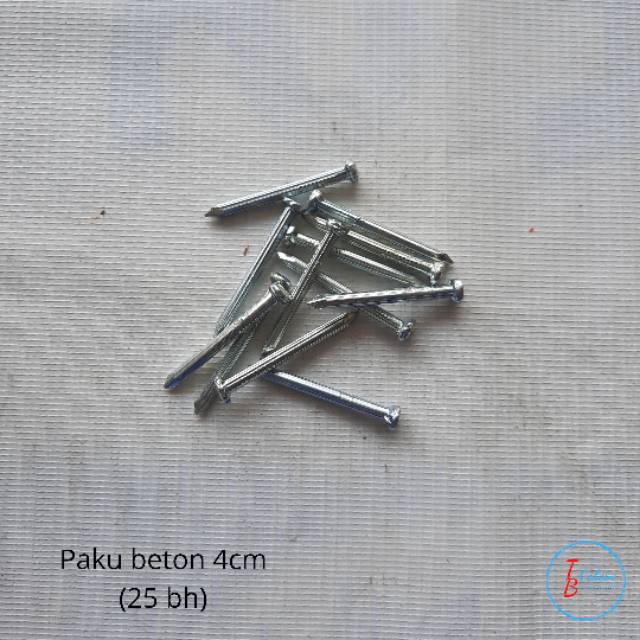 Jual Paku Beton 1 1/2" (4cm) merek Marabu (25 bh) | Shopee Indonesia