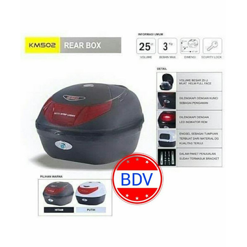 Jual Box KMI 502 (Top Box KMI 502) | Shopee Indonesia