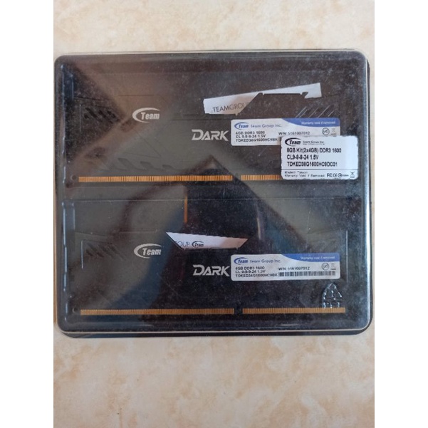 Jual RAM DDR3 8GB Kit (2x4GB) 1600 | Shopee Indonesia