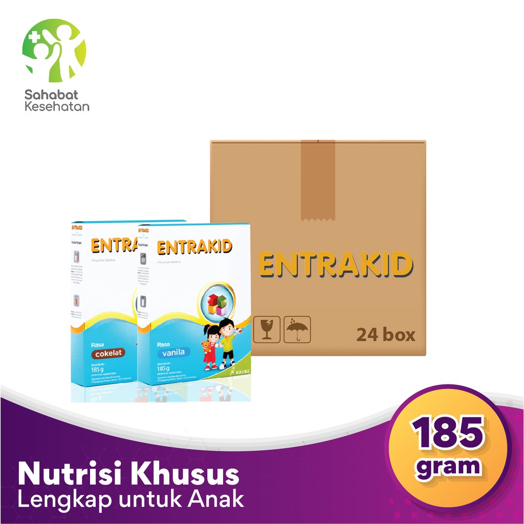 Jual Bundle 24 Box Entrakid - Susu Nutrisi Seimbang Khusus Untuk Anak ...