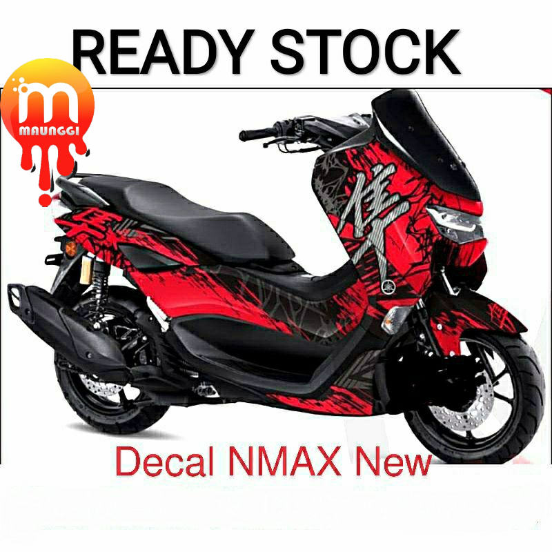 Jual Decal new nmax 2020 full body Sticker nmax 155 full motif hayabusa ...