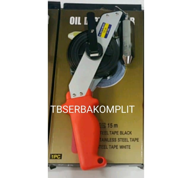 Jual Meteran Minyak 15M Oil Depth Meter 15 M Stainless Steel Sounding ...