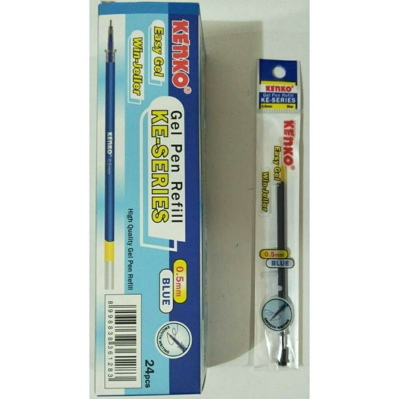 Jual Refill pulpen kenko biru (isi 24 pcs) | Shopee Indonesia