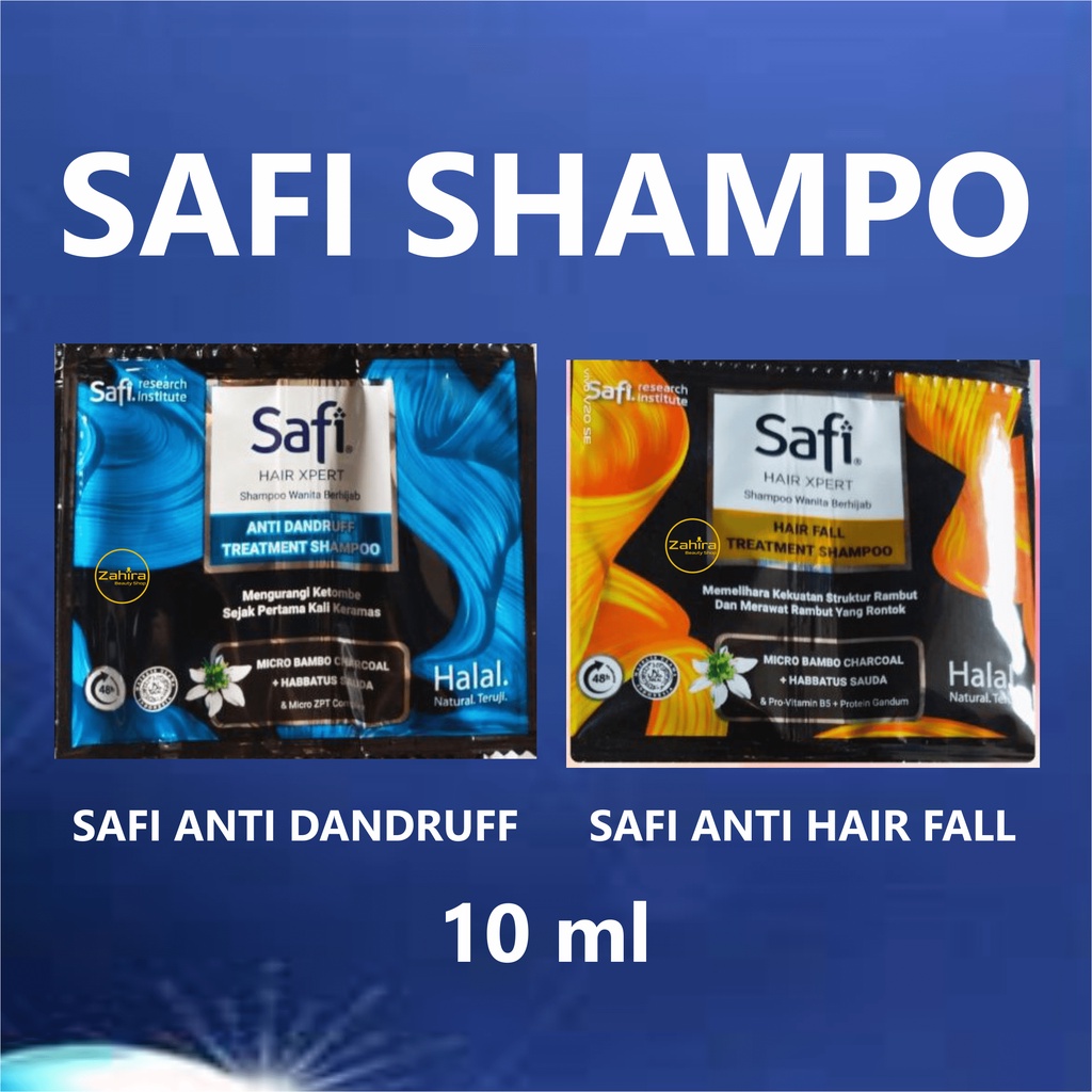 Jual Safi Hair Xpert Hair Fall / Anti Dandruff Shampoo wanita Berhijab ...