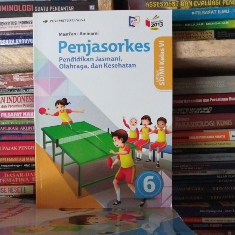 Jual BUKU PENDIDIKAN JASMANI OLAHRAGA DAN KESEHATAN/PENJASKES/PENJASORKES KELAS VI/6 SD ERLANGGA ...