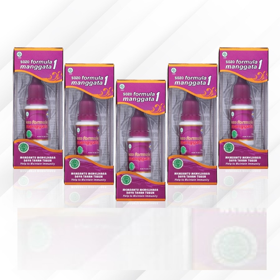 Jual 5 Botol Soman Sozo Formula Manggata 1 OBAT HERBAL TETES DIABETES ...