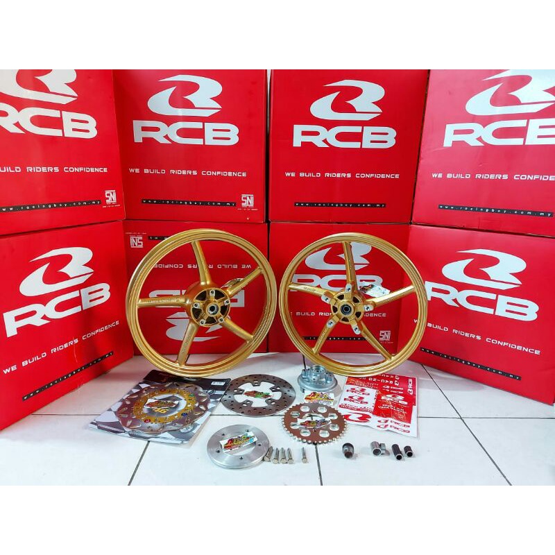 Jual VELG RCB RACING BOY MX KING SP522 160/160 160/185-17 PNP CRF R15 ...