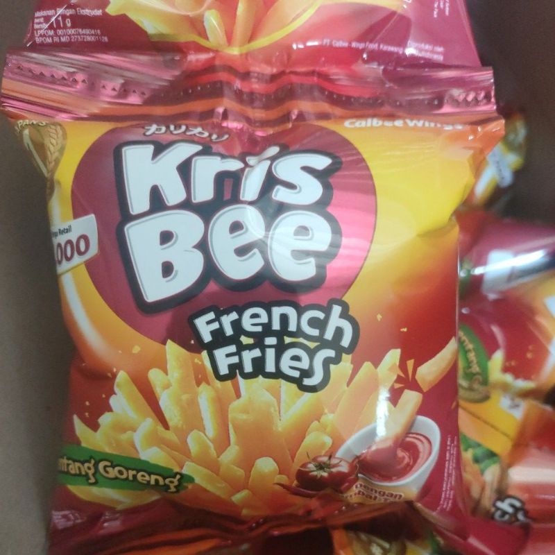Jual Kris bee fries kentang goreng [10 sachet x 11g] | Shopee Indonesia