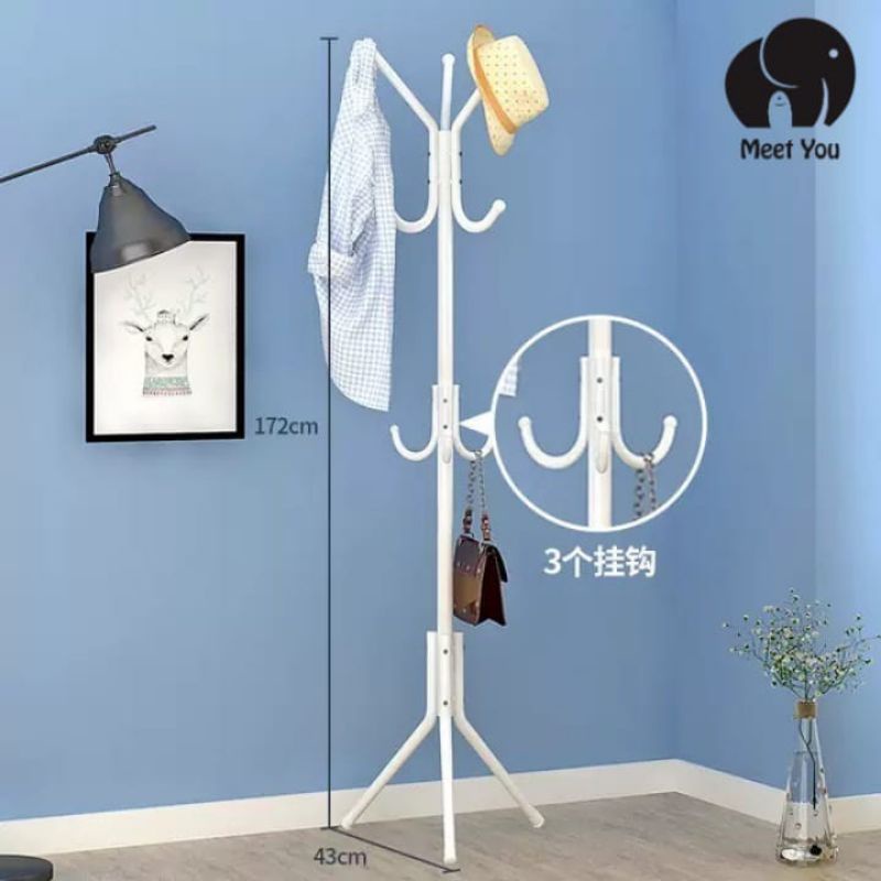 Jual multifunction standing hanger model pohon | Shopee Indonesia